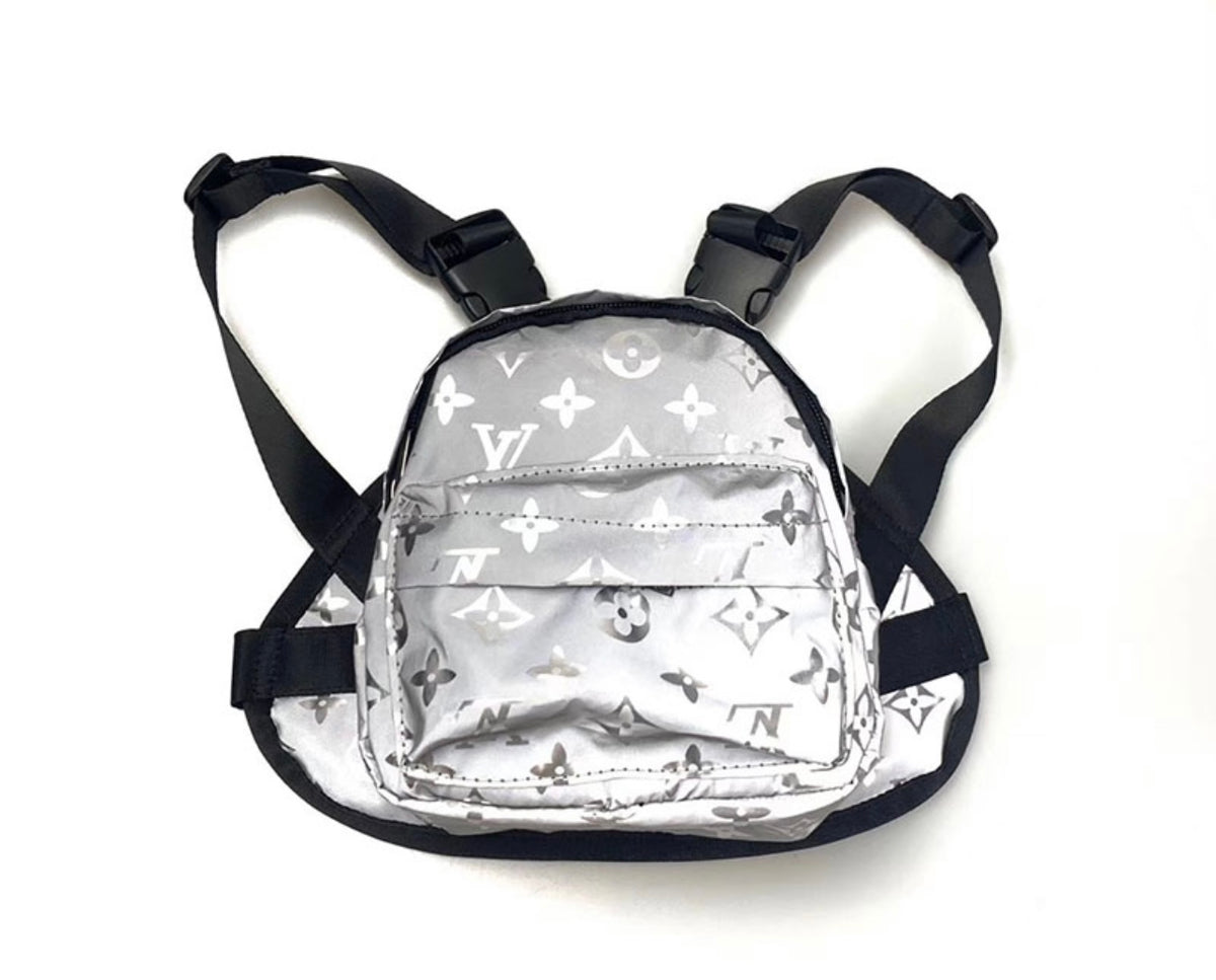 LV reflective backpack – The Frenchie Shop
